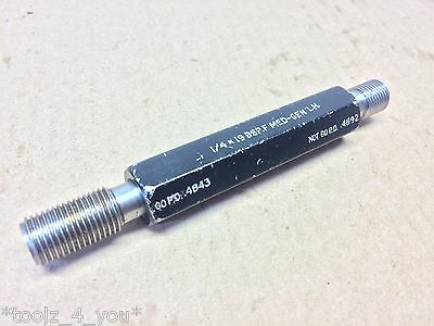 1/4″ x 19 Tpi BSPF MED-GEN Left Hand GO/NO GO Screw Thread Gauge ME162 ...