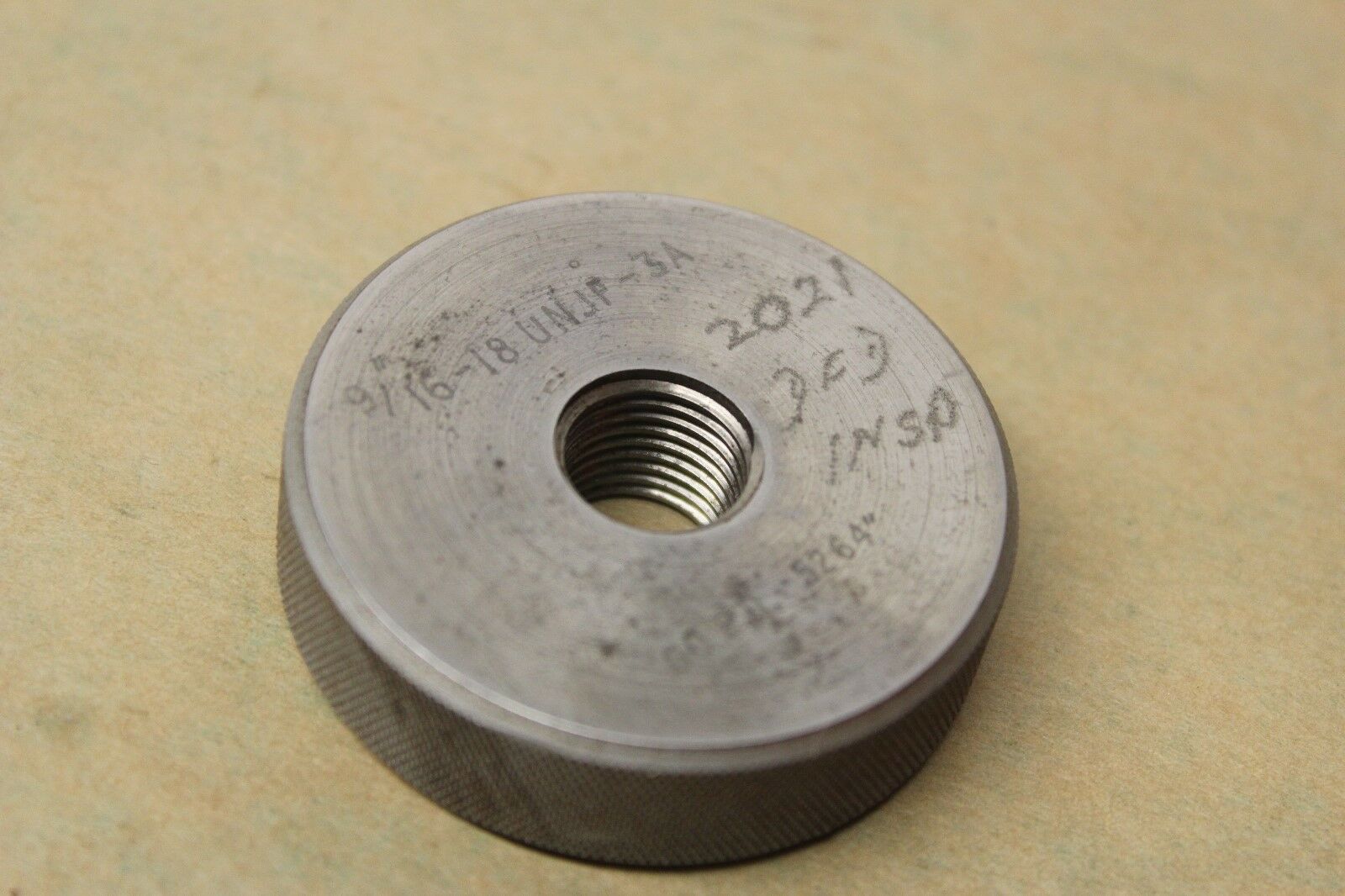 Matrix 9/16″ x 18 UNJF 3A GO Screw Thread Ring Gauge ME905 – Toolz4You