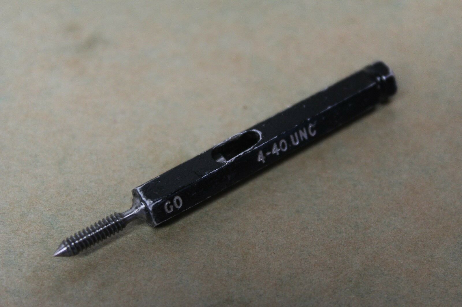 No. 4 x 40 Tpi UNC 2B GO NOGO Screw Thread Plug Gauges ME1051 – Toolz4You